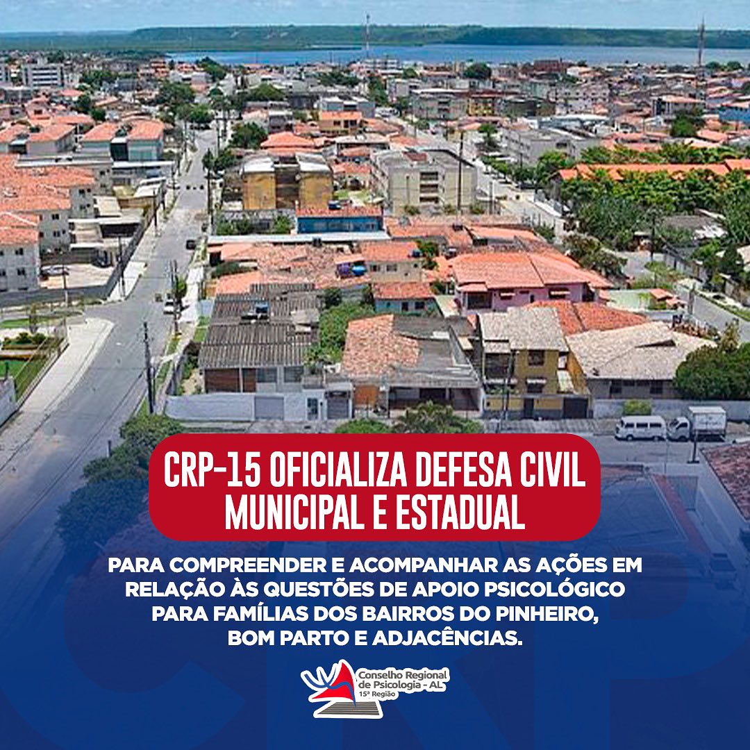 Conselho Regional de Psicologia - 15ª Região » CRP-15 Oficializa Defesa Civil